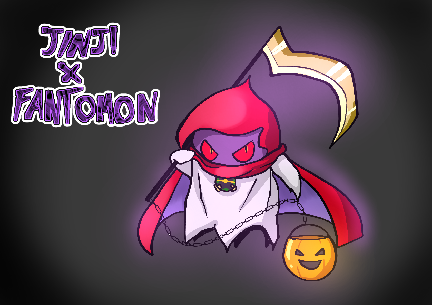 Jinji x Fantomon – Jinji’s 2023 Halloween Costume! – Jinji the Gengar